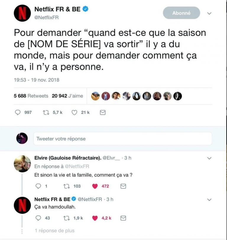 Netflix : décryptage d'une stratégie social media à succès